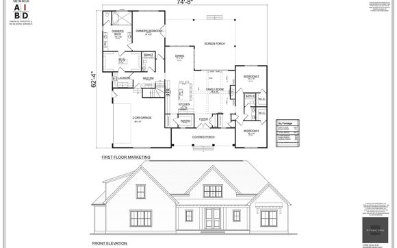 Plan No. 3021 by 8 Twenty One Home Design in Waxhaw, NC - Alignable