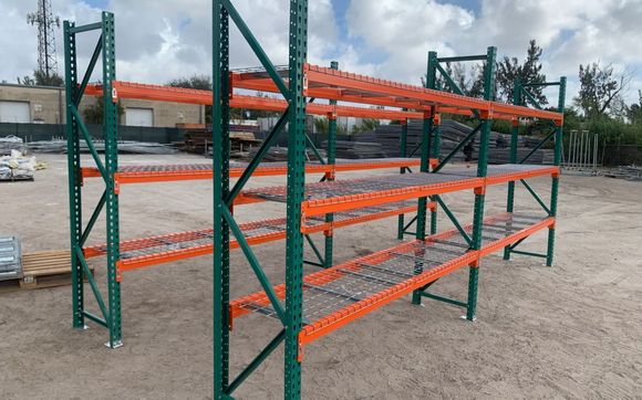 Steel Racks Heavy Duty for Pavers, Concrete, Farming, Plants, Dirt ...