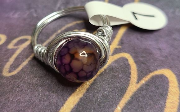 Purple Dragon Vein Ring by Samh Designs in Pittsburgh, PA - Alignable
