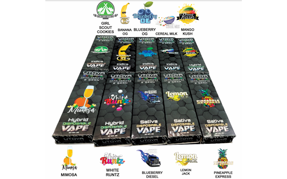 Hemp Derived Disposable Vapes by Utoya in Clearwater, FL - Alignable