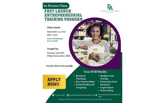#Free 12-week Entrepreneur Training Program by Chicago's Black Business ... #Free 12-week Entrepreneur Training Program by Chicago's Black Business ...