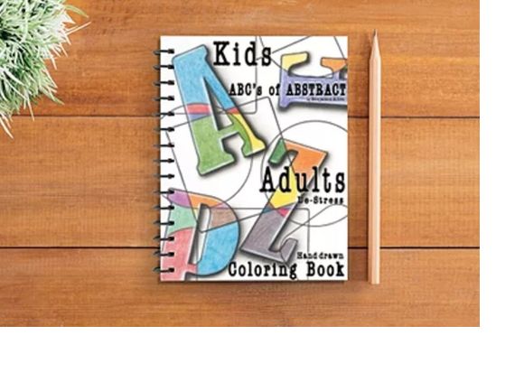 ABC of Abstract Coloring Book by Portraitsthatbreathe in Atlanta, GA ...