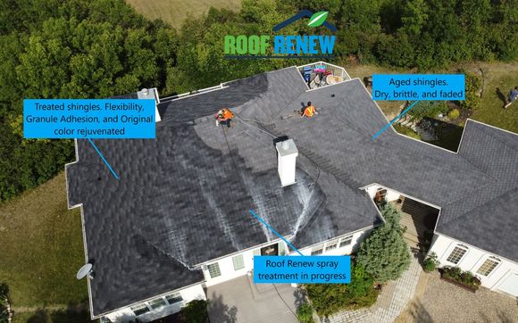 Roof Renew - Extend the life of asphalt shingles by Roof Renew in ...