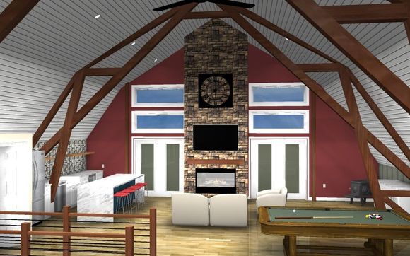 Interior 3D View by 711 Custom Home Designs in Appleton, WI - Alignable