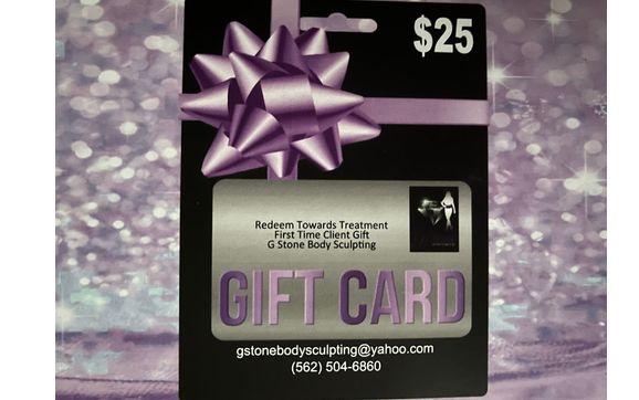 Gift Cards by G Stone Body Sculpting in Long Beach, CA - Alignable