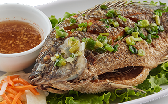 Fried Tilapia with Ginger Fish Sauce with Steamed Rice by TorontoPHO ...