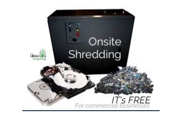 On Site Hard Drive Shredding and Data Destruction by Urban E Recycling ...