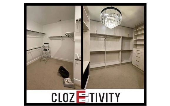 Custom closet before and after by Clozetivity of Jacksonville in Jacksonville Beach, FL - Alignable