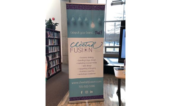 Sign & Banner Design by Cheetah Fusion Creative Agency in Barrie, ON ...