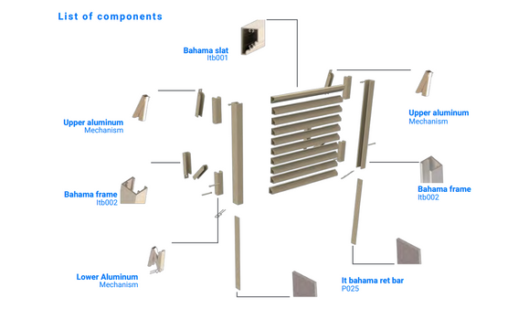 BAHAMA SHUTTER by Alumina Distribution Center in Hialeah Gardens, FL ...