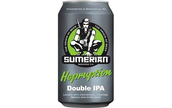 Sumerian Hopruption Double IPA by Sumerian Brewing Company in ...