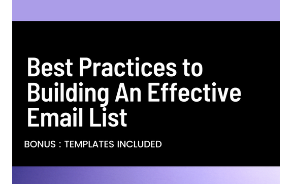 Best Practices to Building an effective Email List by Indelible Concepts in Sheridan, WY - Alignable