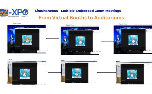 Introducing eZ-Zoom Meeting in Every Virtual Booth & Auditorium by 🌟 AI ...