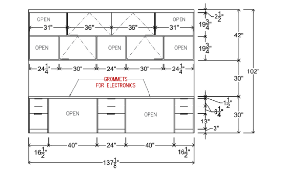 Millwork Elevation by Brenley Designs in Boca Raton, FL - Alignable