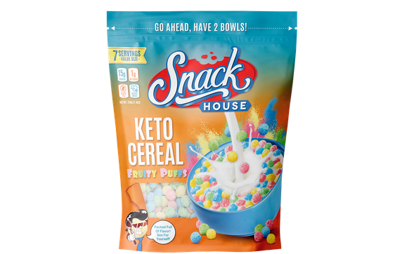 Snack House Foods Fruity Puffs Keto Cereal by Snack House Foods in ...