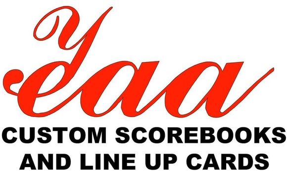 Custom Scorebooks and Lineup Cards by YEAA Custom Scorebooks and Lineup ...