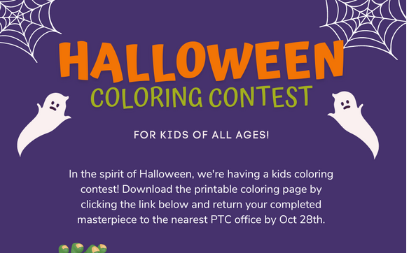 Halloween Coloring Contest for Kids on Central Coast by Ambassador Five ...