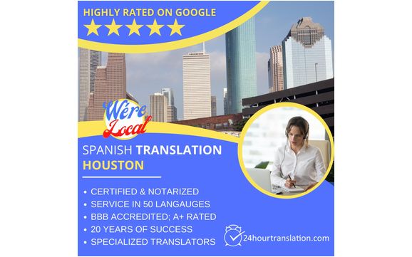 Spanish Translator by 24 Hour Translation Services in Houston, TX ...