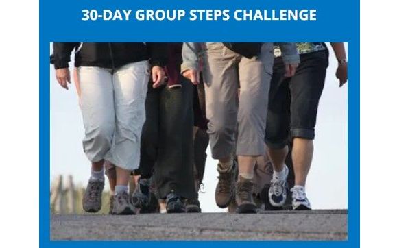 Workplace Wellness 30-Day Group Steps Challenge by B Powerful Now ...