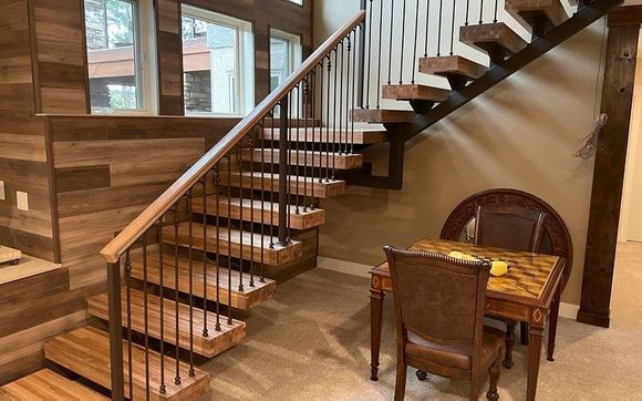 Custom Railings and Stair Treads by Eden Oaks, Inc in Colorado Springs ...