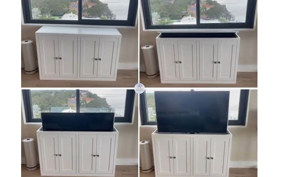 Hidden TV - TV Lift Cabinet is a Versatile Way to Hide Away a TV by ...