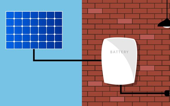 Residential solar energy system with battery back up. by Brilliant ...
