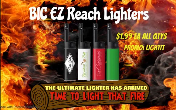 Bic EZ Reach Lighters by LogoLighters, LLC in Jensen Beach, FL - Alignable