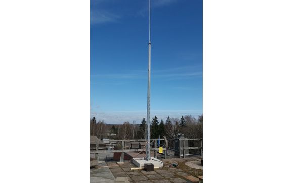 Lightning protection tower. by Simolin Water & Energy Inc in ...