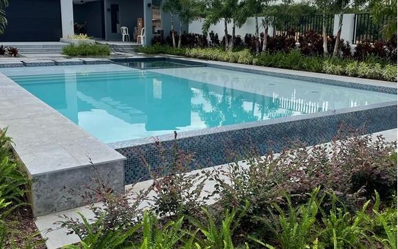In Ground Pools by (Angel Gonzalez) Aquamec Corp. Hi-End Swimming Pool ...