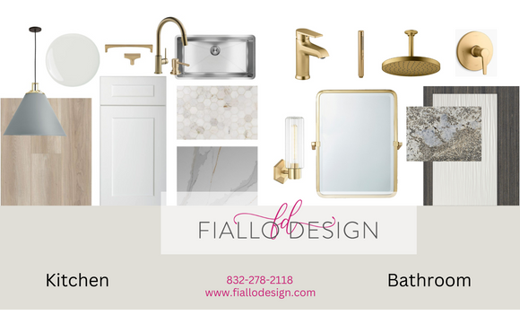 Kitchen & Bathroom Finishes/Fixtures Selection by Fiallo Design in ...