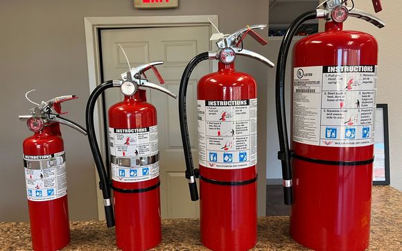 New Fire Extinguisher Sales by Blue Line Safety Solutions in Marshall ...