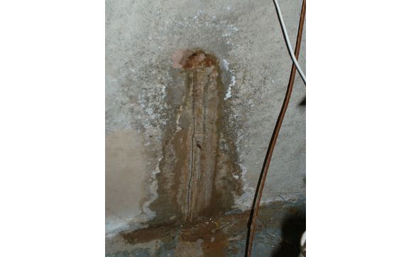 Leaking form tie-rod hole repair by AquaGuard Injection & Waterproofing ...