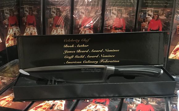 Celebrity Chef Maurice Farmer Chef knife by Food Fire Knives in ...