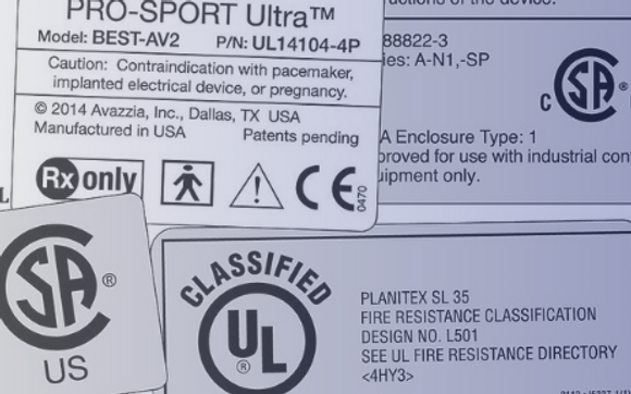 UL-and CSA-Certified Labels by SixB Labels Art Department in Dallas, TX ...