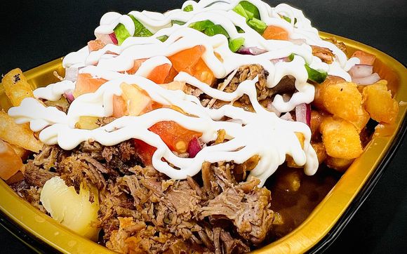 pulled beef poutine. Must try its yummy by paros kitchen-skip the ...