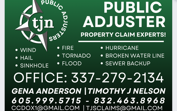 (Timothy J Nelson) TJN Public Adjusters, Appraiser, Umpire - Alignable