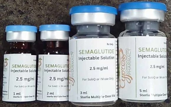 Semaglutide 2.5mg/ml Injectable Solution (while in national shortage ...