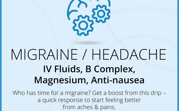 headache relief by hydr.ate - Mobile IV hydration & nutrient infusions ...