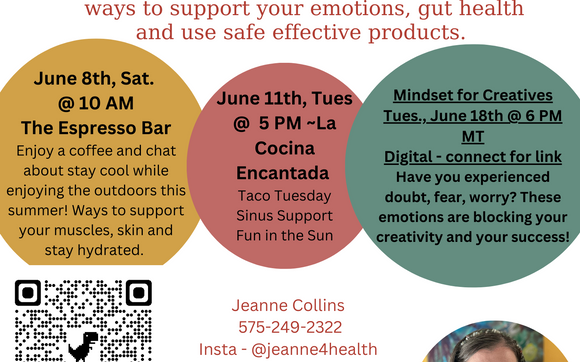 June Health events by Taos Networking Lunch/ Young Living Essential ...