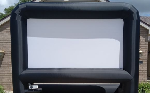 Jumbo Inflatable Movie Screen by Indiana Party Rentals in Fort Wayne ...