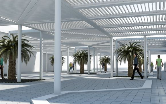 Rain/Sun Protection Aluminum Structures for Resorts/Hotels by ...