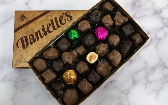 Snowy Chocolate Popcorn by Danielle's Chocolates and Popcorn in ...