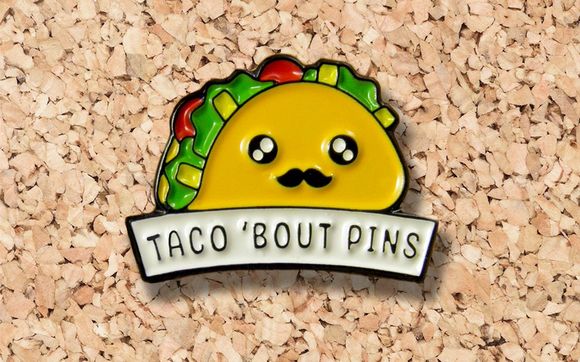 Recessed Enamel Pin by Taco 'Bout Pins in Safety Harbor, FL - Alignable
