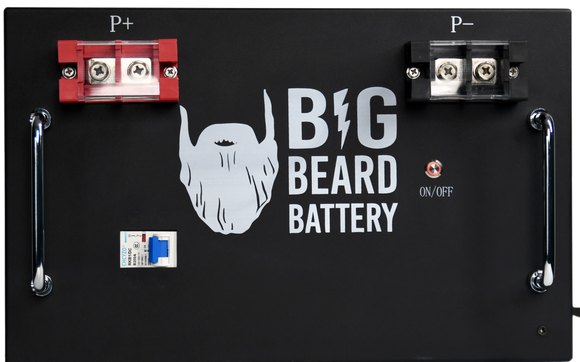 "The Beast" 24-Volt 300AH 7200 Watt Lithium Battery by Big Beard ...