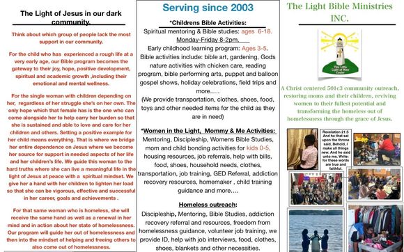 The Light Bible Ministries by The Light Bible Ministries in Pensacola ...