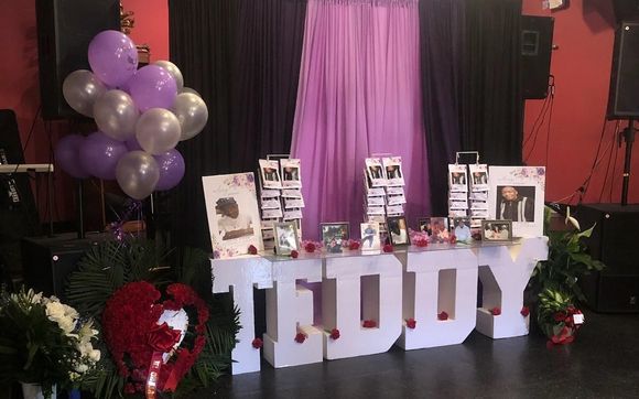 Funeral/Repass Memorial Table by Terry's Party Shoppe in Brooklyn Area ...
