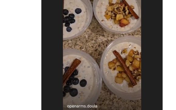 Meal prep (Overnight Oats) by Open Arms Services LLC in Philadelphia ...