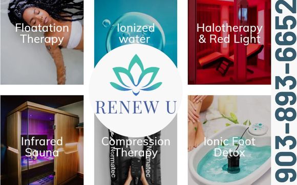Services offered by Renew U Recovery and Wellness Spa in Sherman, TX - Alignable