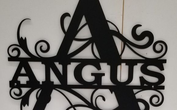 Custom Metal Monogram Letter. by JDV Metal Designs in Vienna Area ...