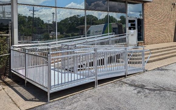 Commercial Wheelchair Ramp by Next Day Access North Indianapolis in ...